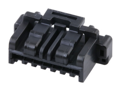 CLIK-Mate Plug Housing, 1.50mm Pitch, Single Row, Positive Lock, 3 Circuits, Black