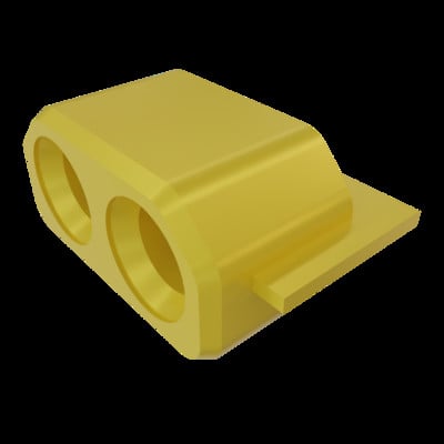 Samtec GPPC-PS-1-10-EG-ST-EM-1N Coaxial Connector RF Assembly