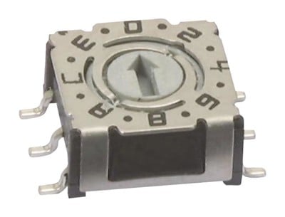 APEM P36101 DIP Switch – Reliable SIP Switch for PCB Mounting