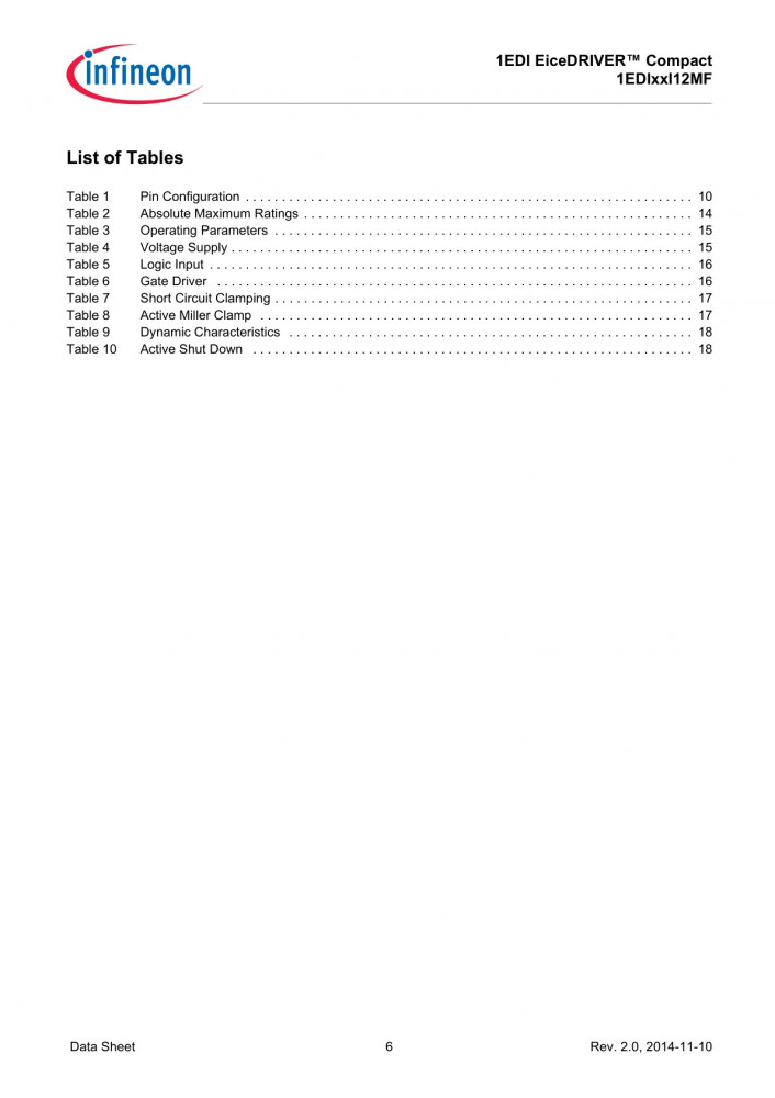 Infineon 1EDI20I12MF datasheet page 6