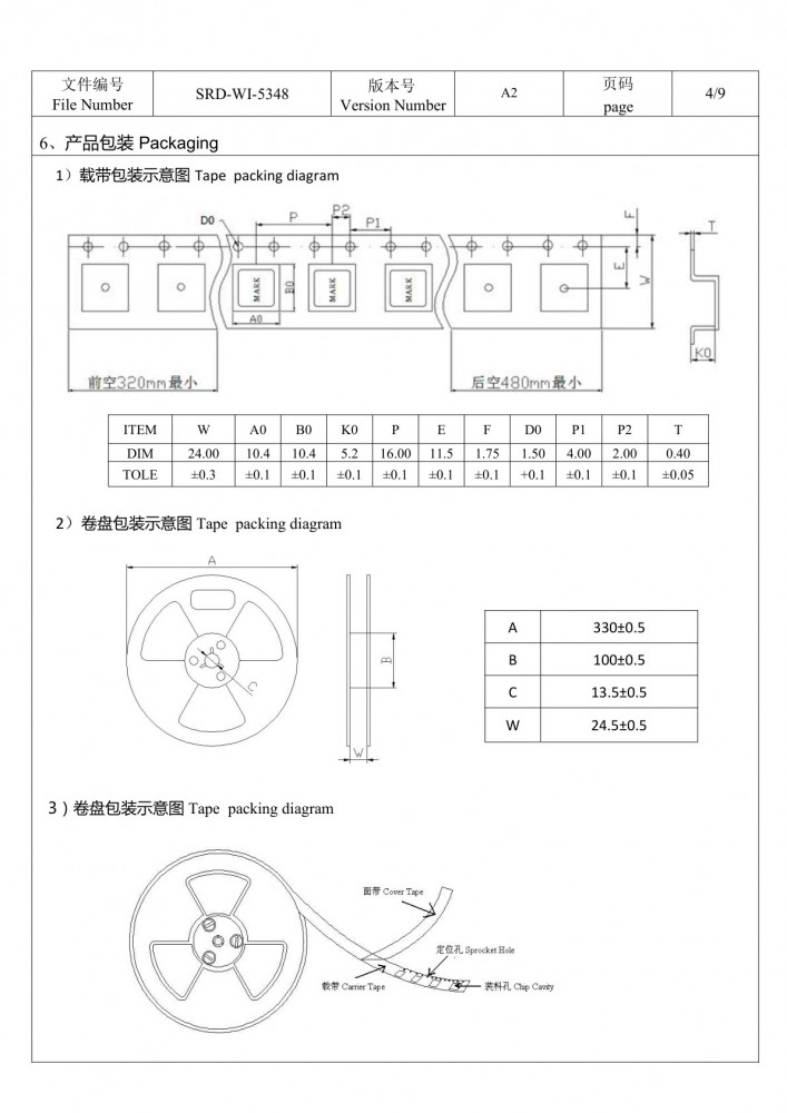 SOREDE datasheet page 6