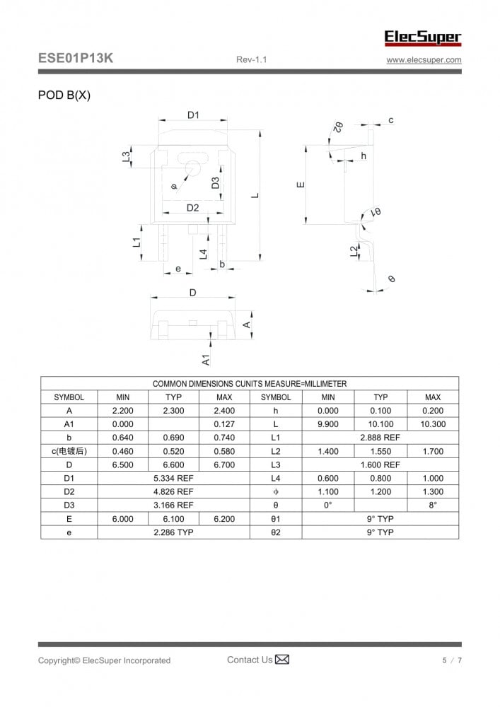 ESE01P13K datasheet page 5