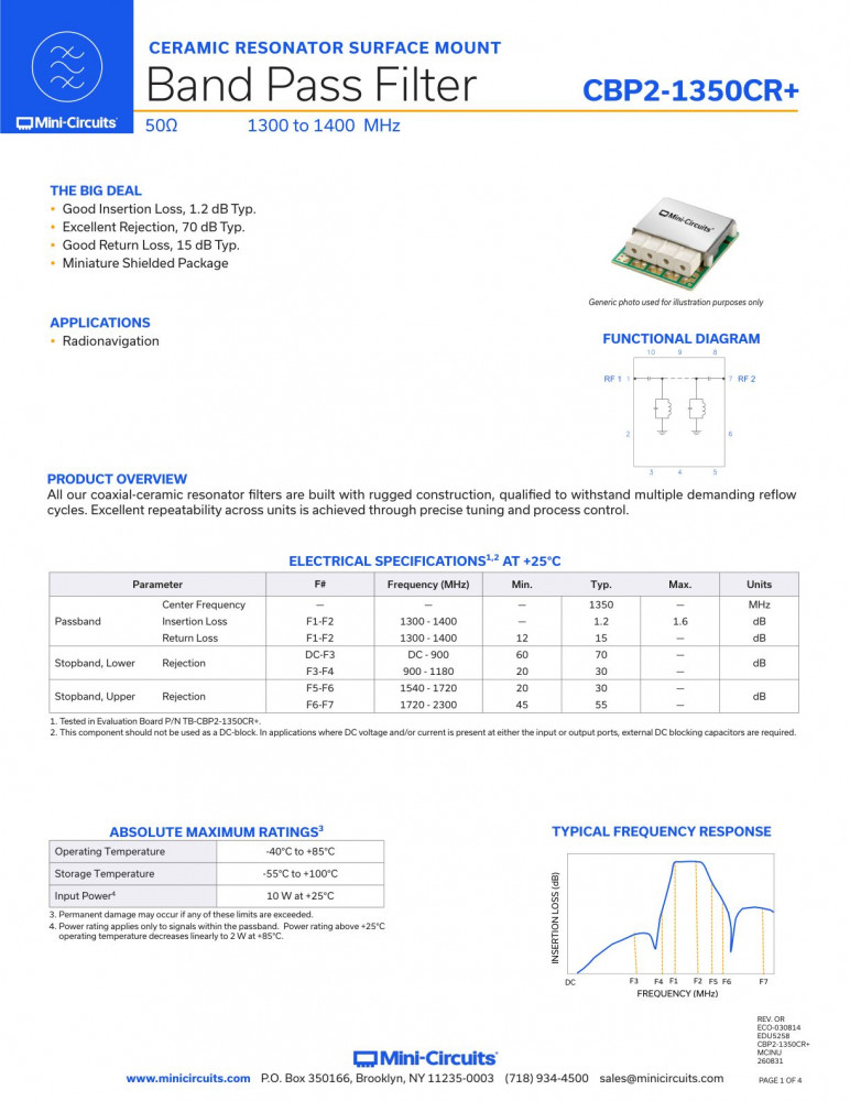 CBP2-1350CR+ datasheet page 1