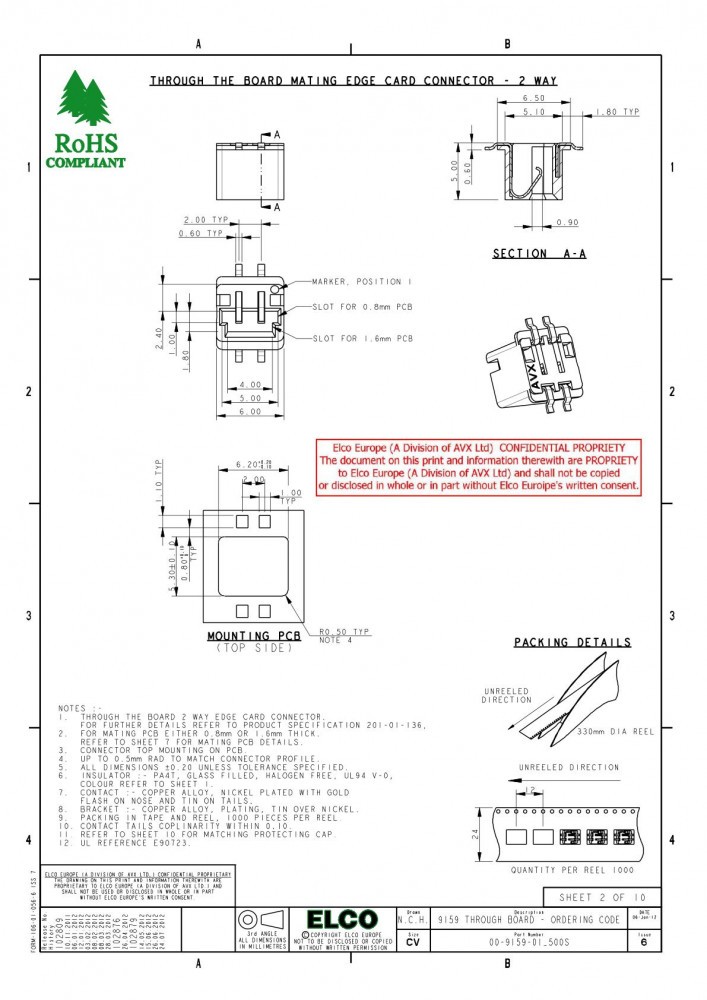 9159 series drawing page 2