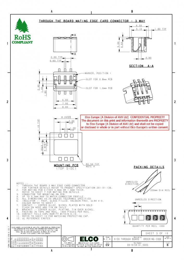 9159 series drawing page 3