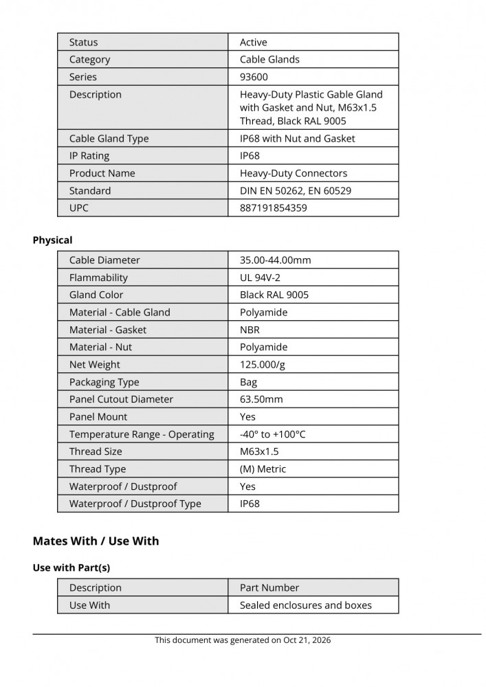 936000383 product document image, page 2