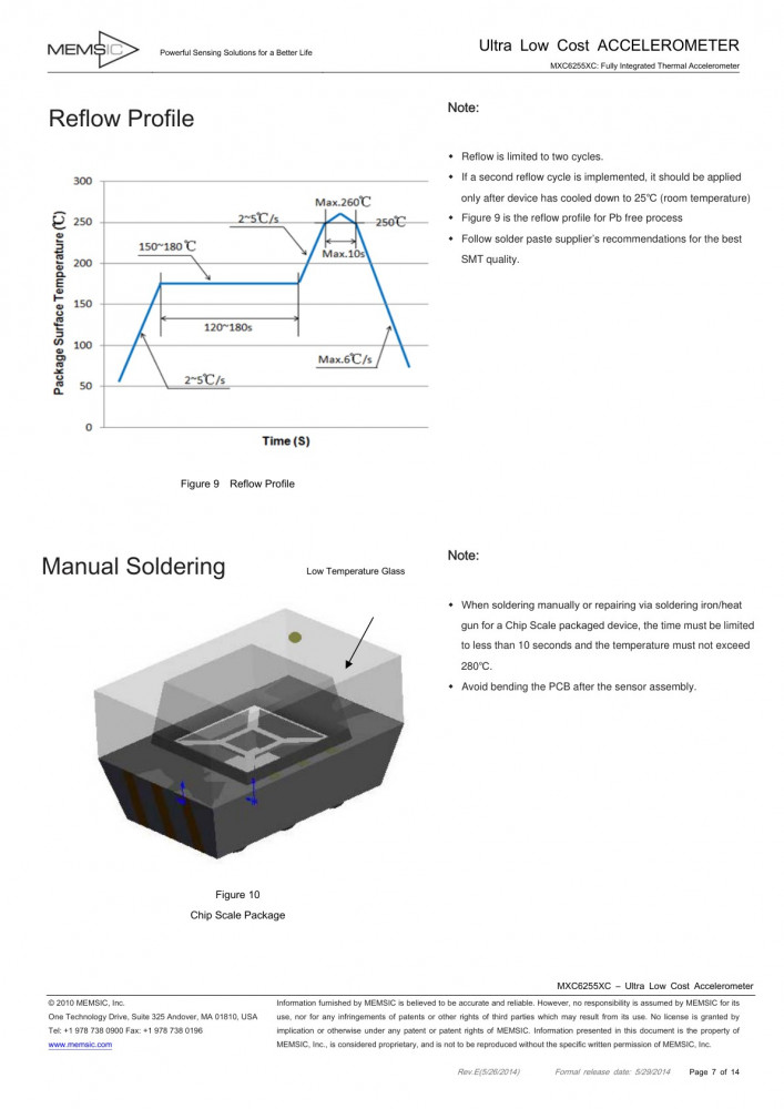 MXC6255XC datasheet page 7