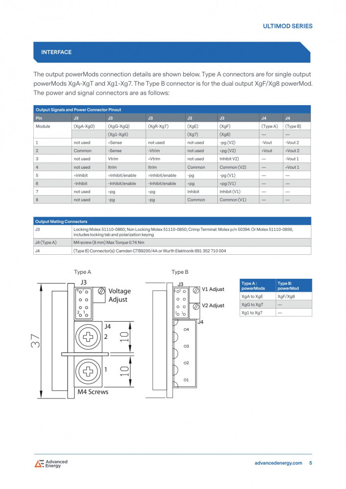 UltiMod product document page 5