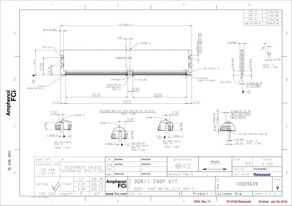 10005639 product drawing, sheet 2