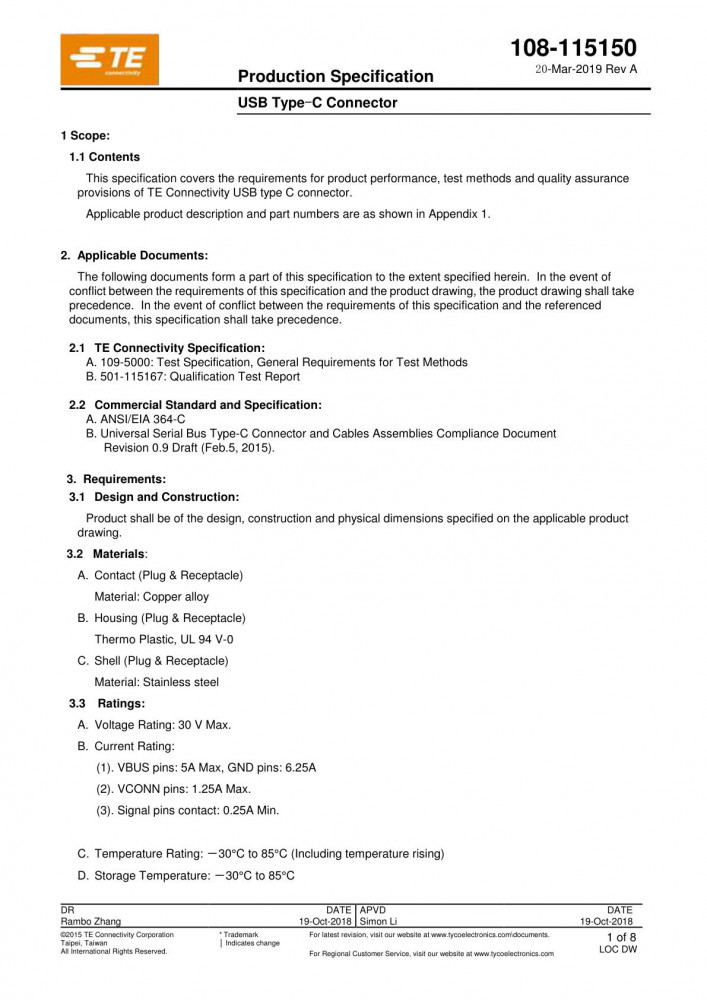 2338792-1 specification page 1