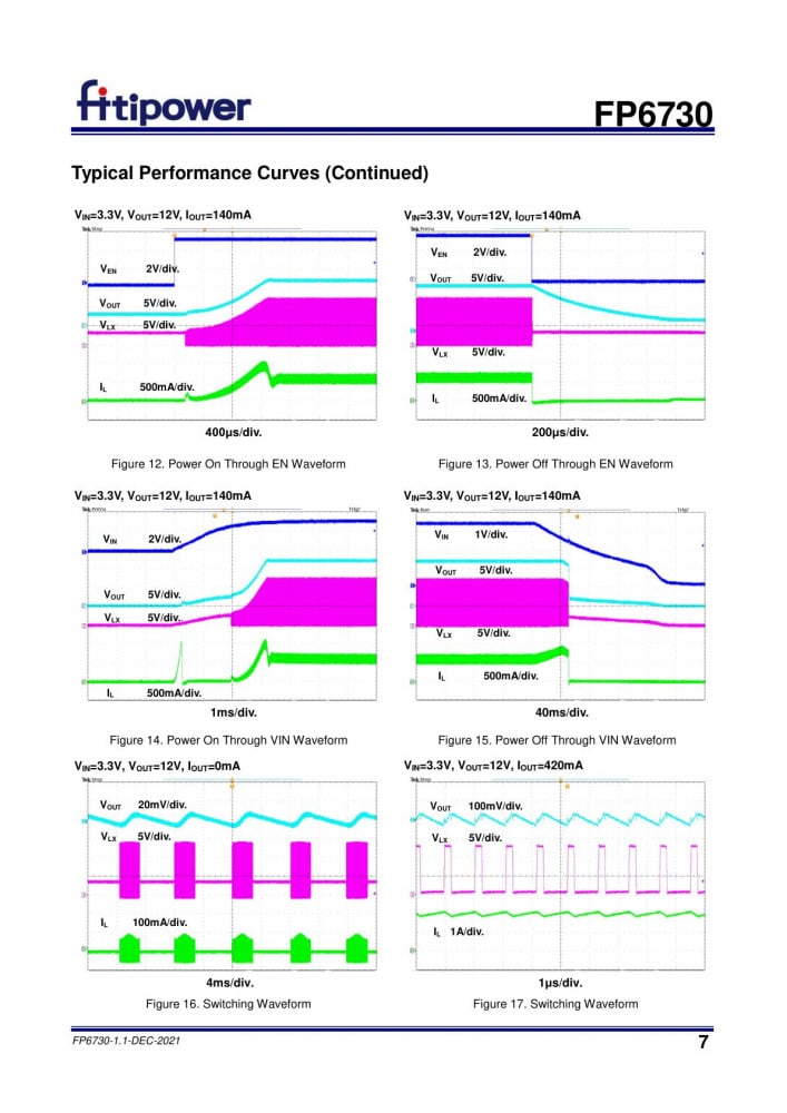 FP6730 datasheet page 7