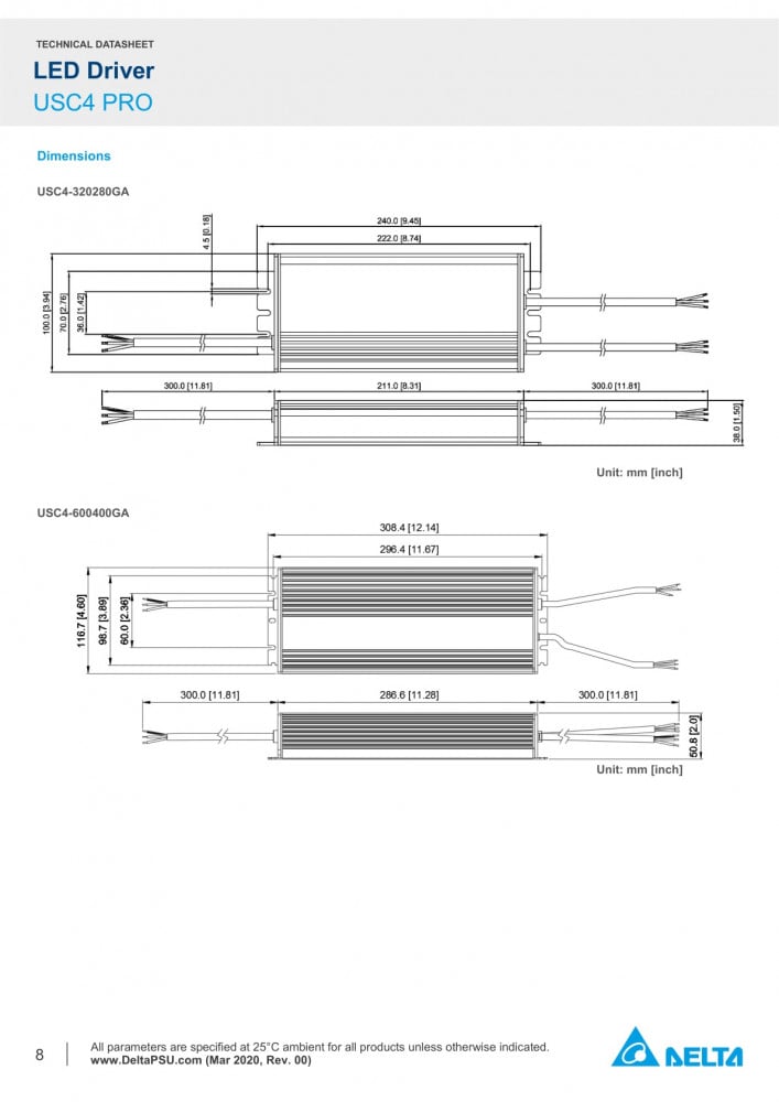 USC4-320280GA datasheet page 8