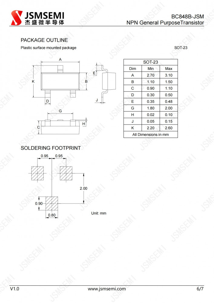 BC848B-JSM datasheet page 6