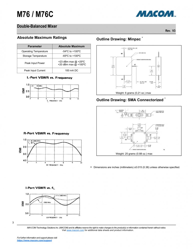 M76C technical document page 3