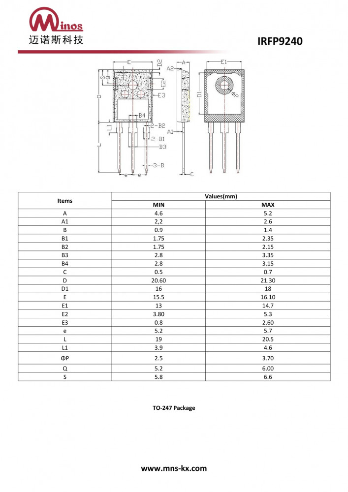 IRFP9240 datasheet page 7