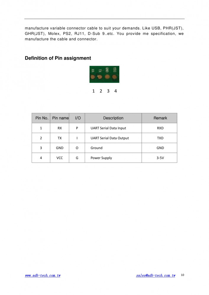 GPS-13740 technical document page 10