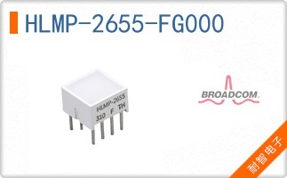 Broadcom HLMP-2655-FG000 Circuit Board Indicator for sale