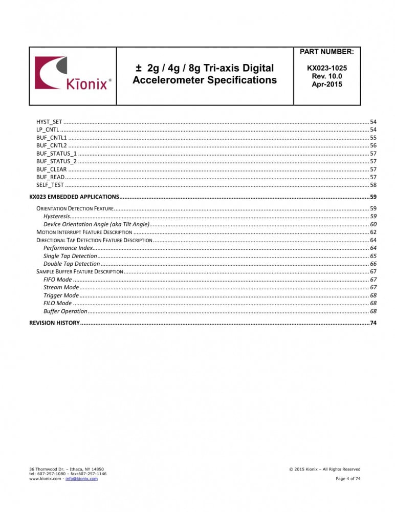 KX023-1025 technical document page 4