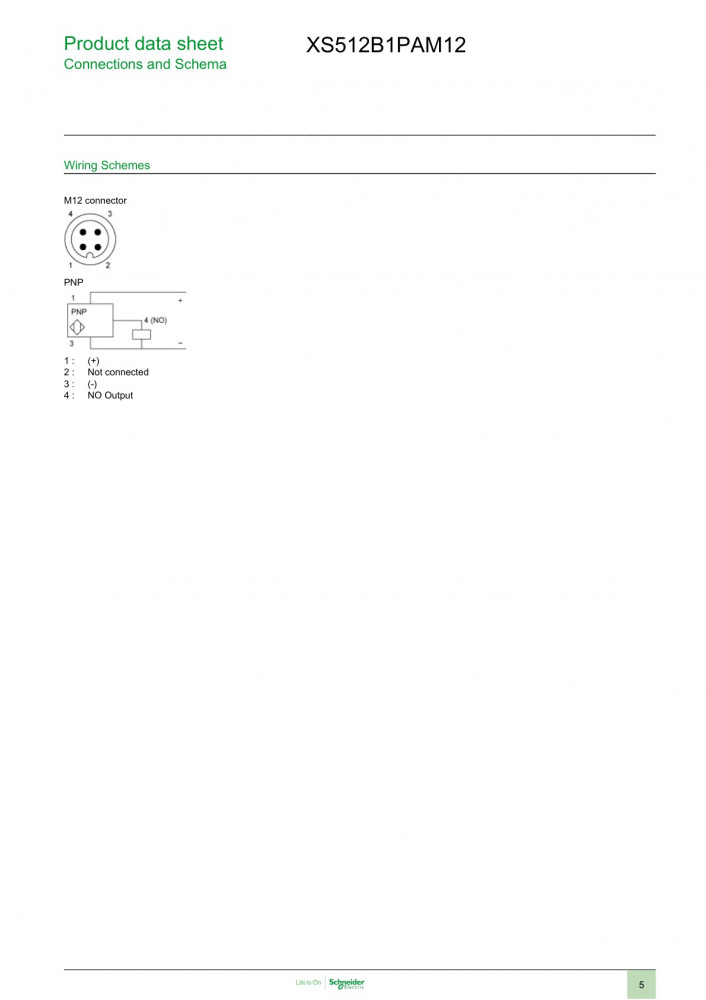 XS512B1PAM12 technical document page 5