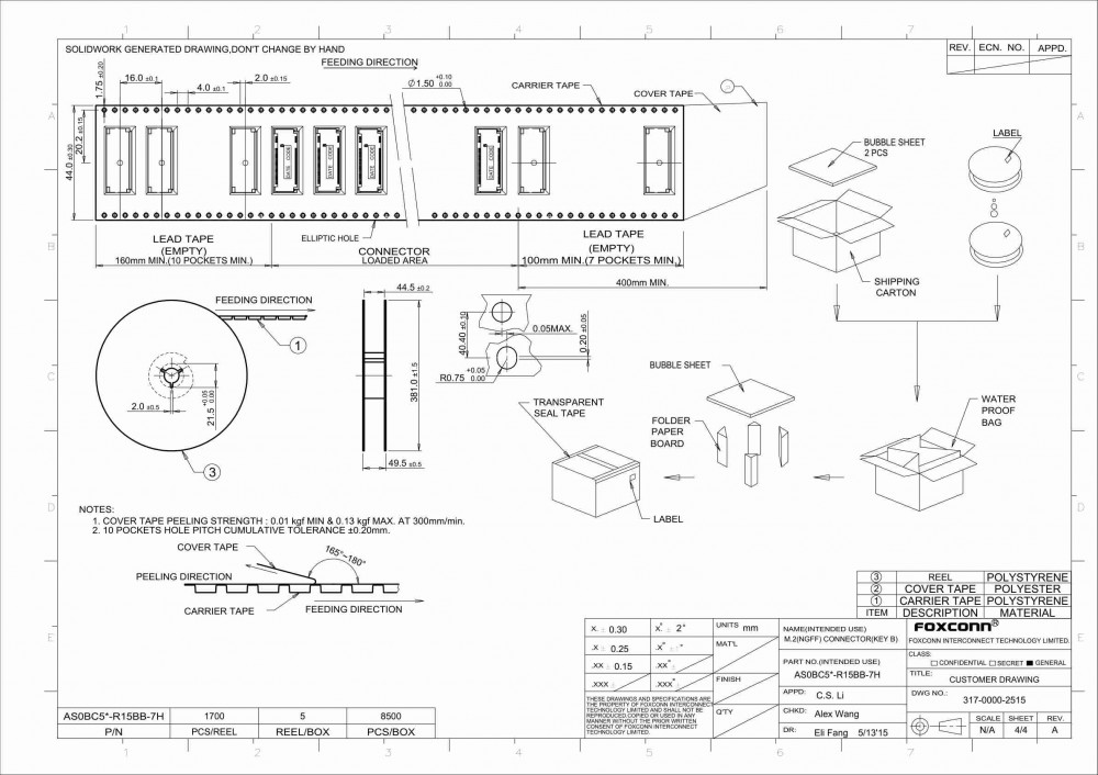 FOXCONN AS0BC51-R15BB-7H drawing page 4