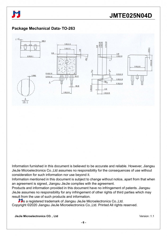 JMTE025N04D datasheet page 6