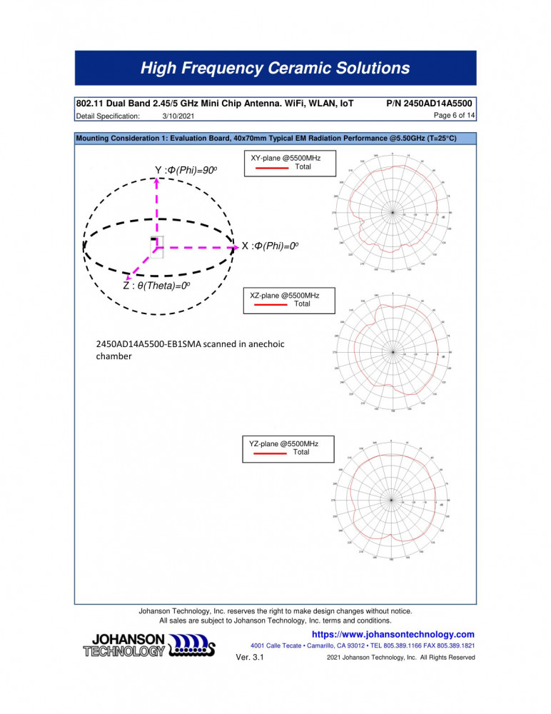 2450AD14A5500T datasheet page 6