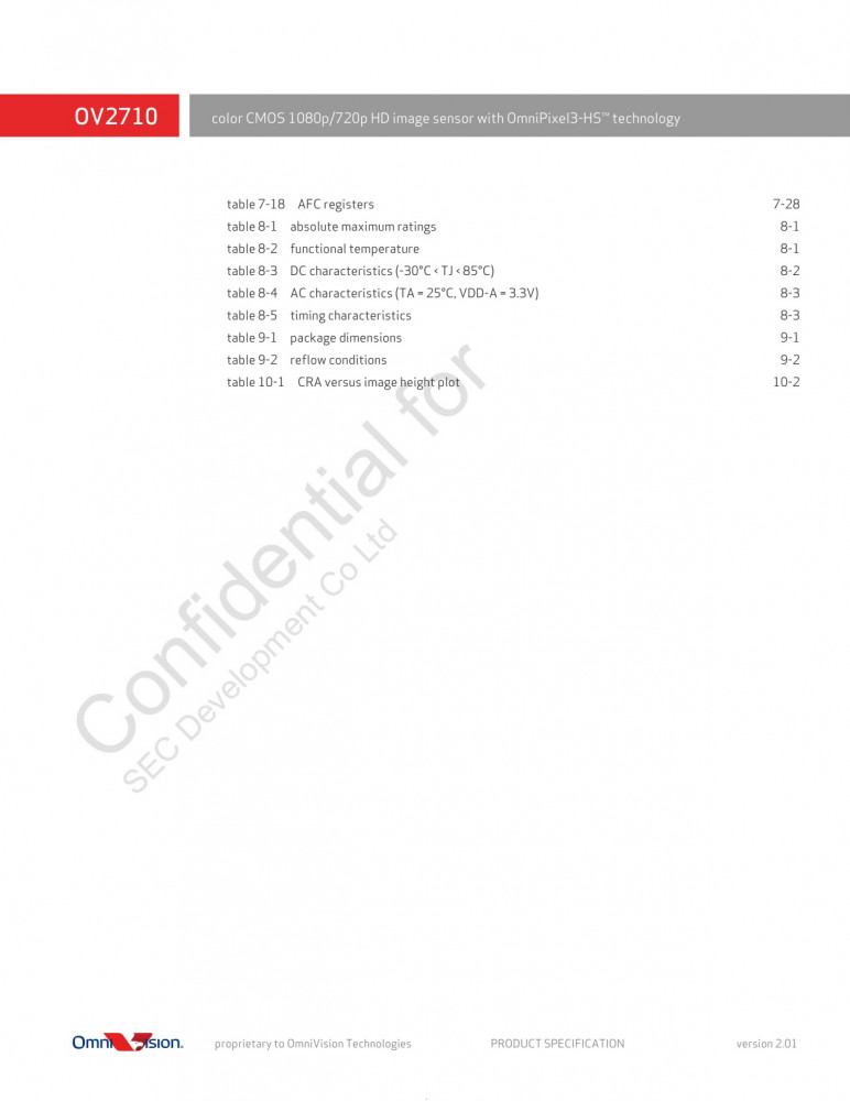 OV02710-A68A-1E datasheet page 10