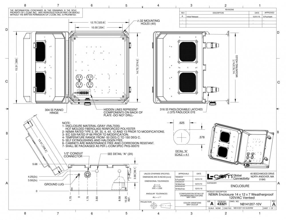 NB141207-10V technical document preview