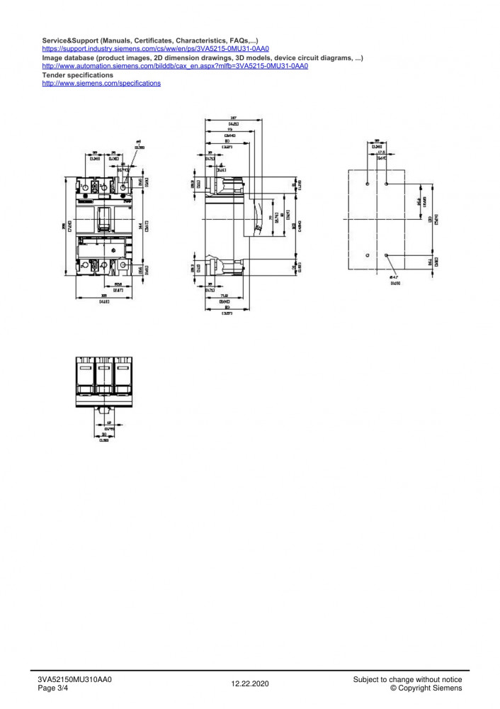 3VA5215-0MU31-0AA0 document page 3