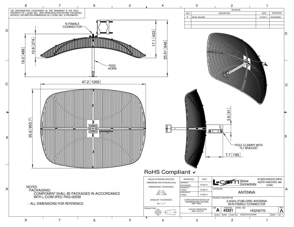 L-com HG2427G technical document