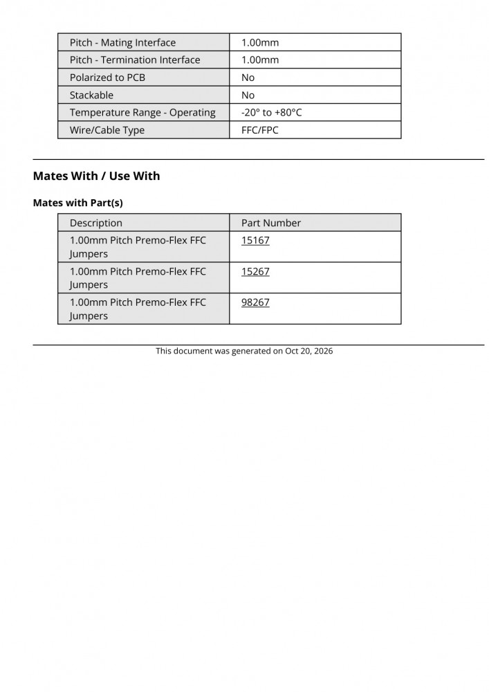 MOLEX 528082370 technical document image, page 3