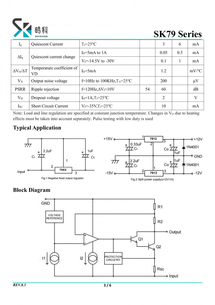 SK7912U datasheet page 3
