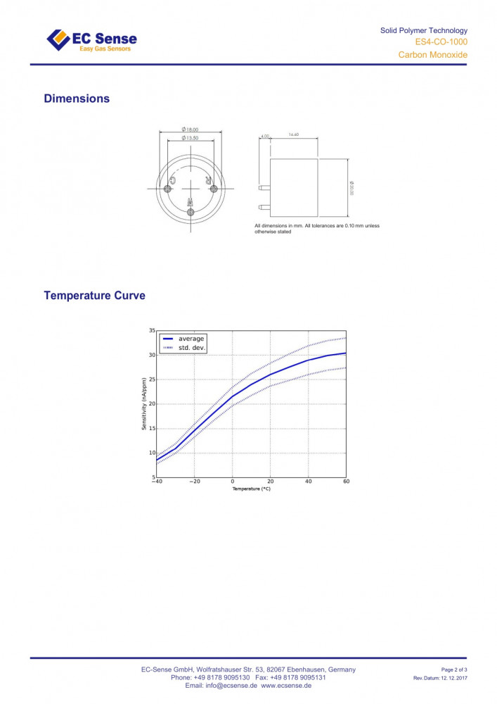 ES4-CO-1000-01 technical document page 2
