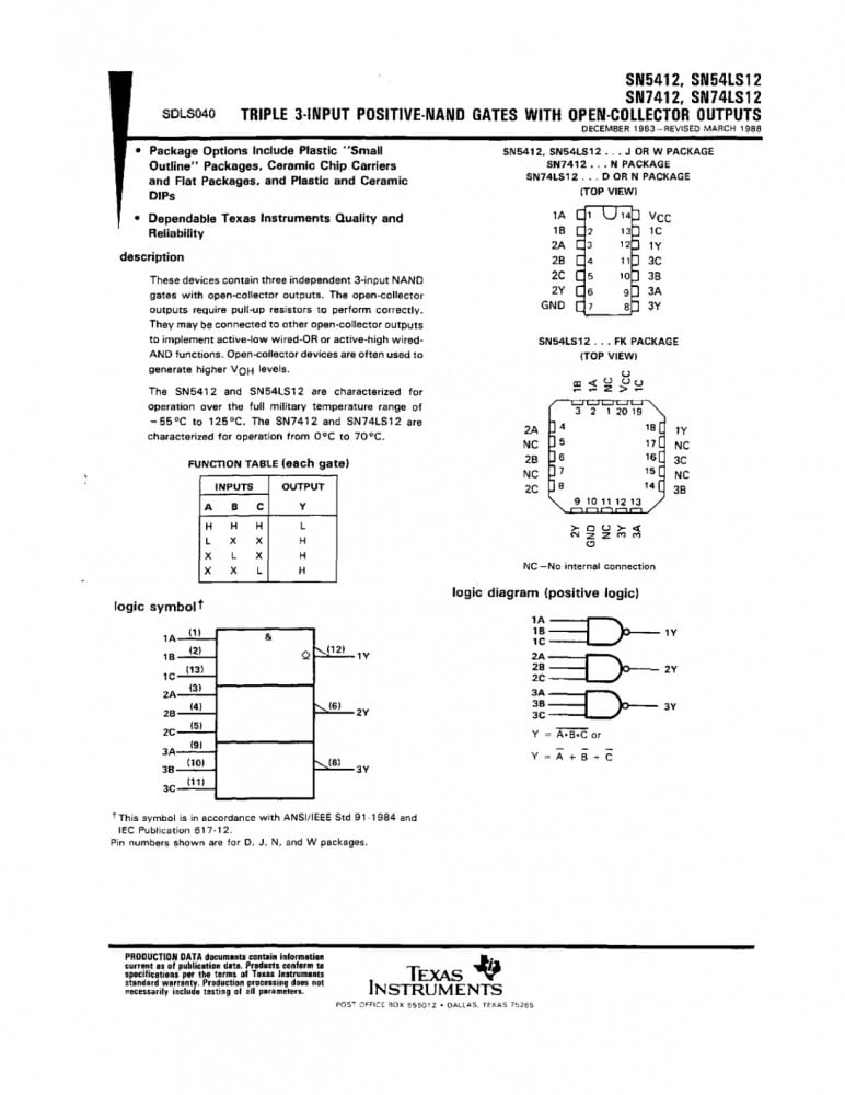 7412N datasheet page 2