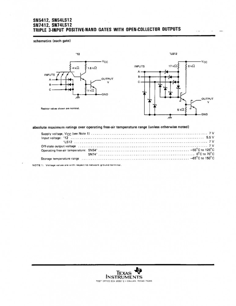 7412N datasheet page 3