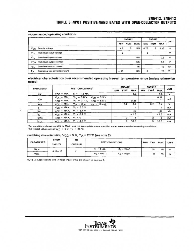 7412N datasheet page 4