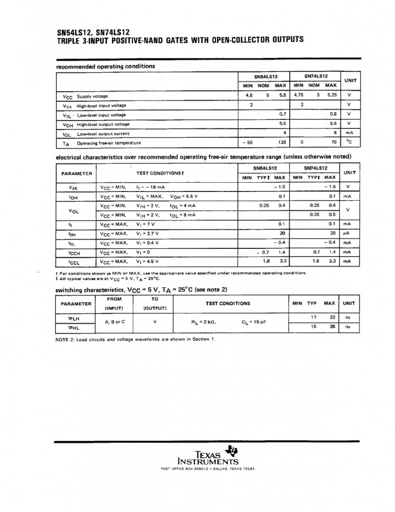 7412N datasheet page 5