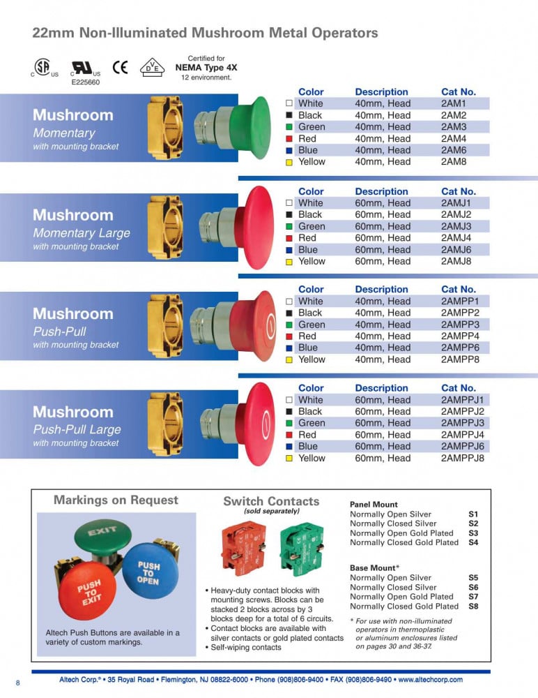 Altech catalog page 8