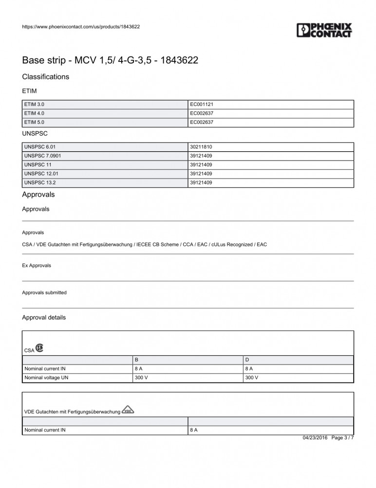 Phoenix Contact 1843622 technical document page 3