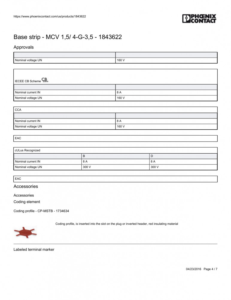 Phoenix Contact 1843622 technical document page 4