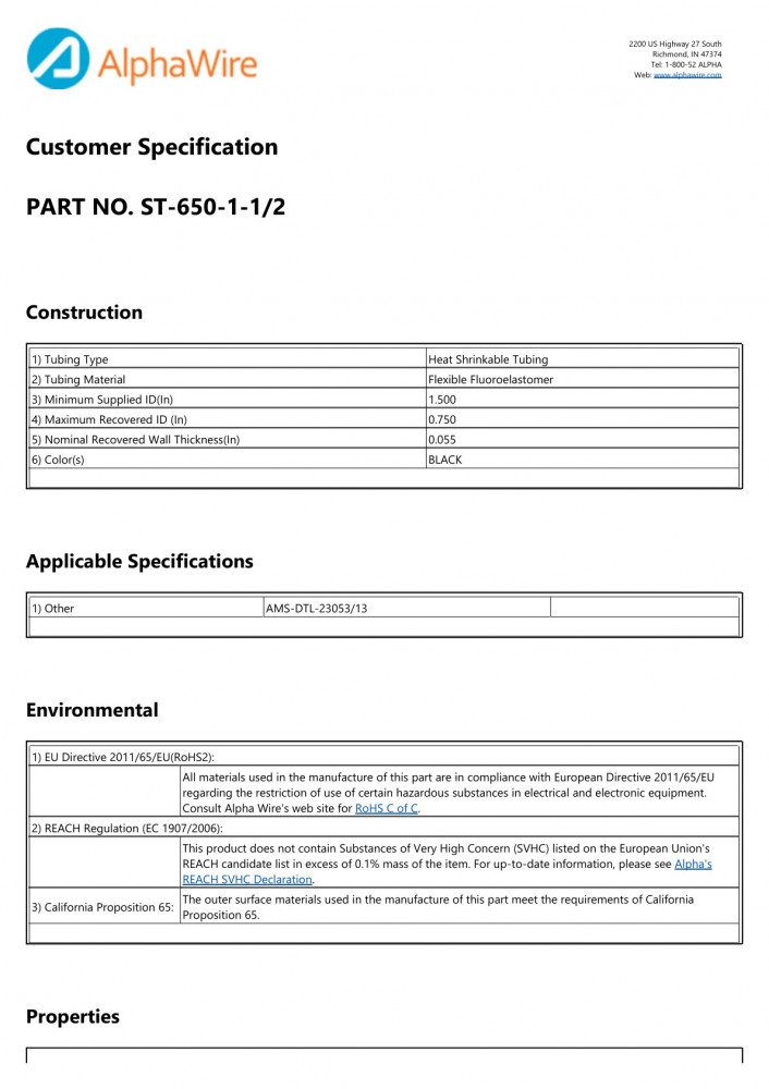 ST65011/2 BK007 technical document page 1