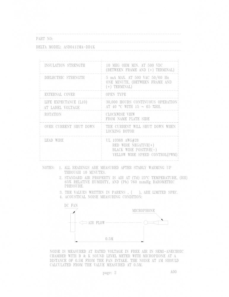 ASB0412MA-DD1K specification page 2