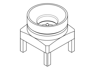 SMP Plug, Straight, Limited Detent, PCB, Through Hole with Surface Mount Contact, One Piece Per Bag, 50 Ohms for sale