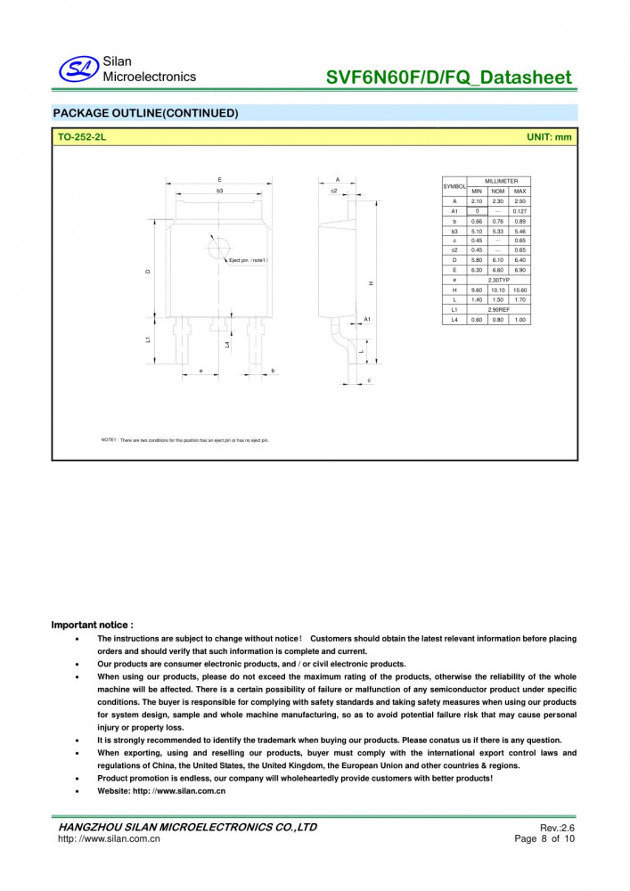 SVF6N60D datasheet page 8
