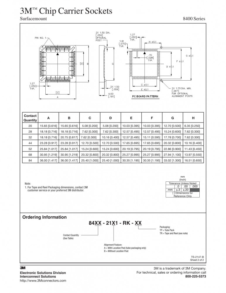 3M 8468-21A1-RK-TP technical document page 2