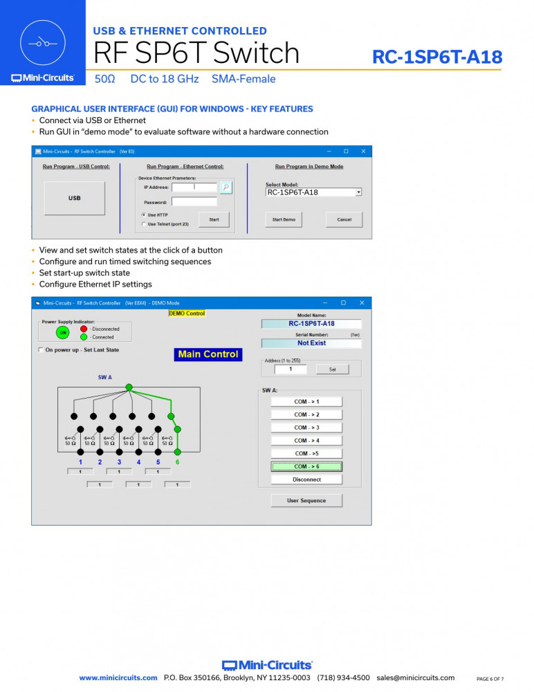 RC-1SP6T-A18 datasheet page 6