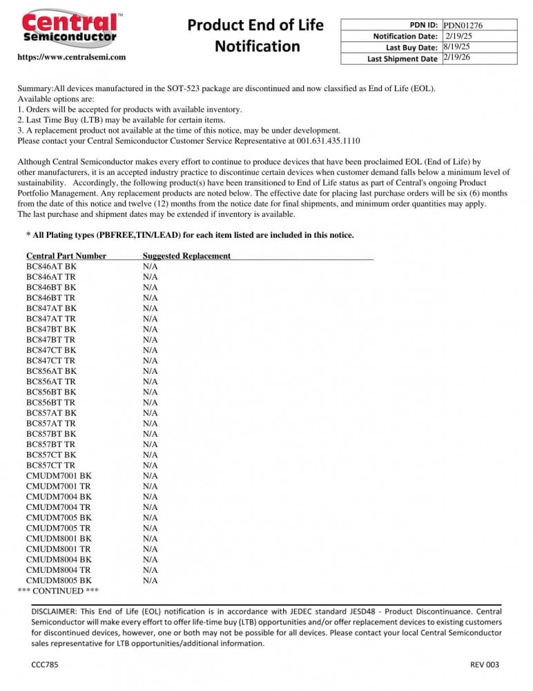 CMUT2907A datasheet page 4