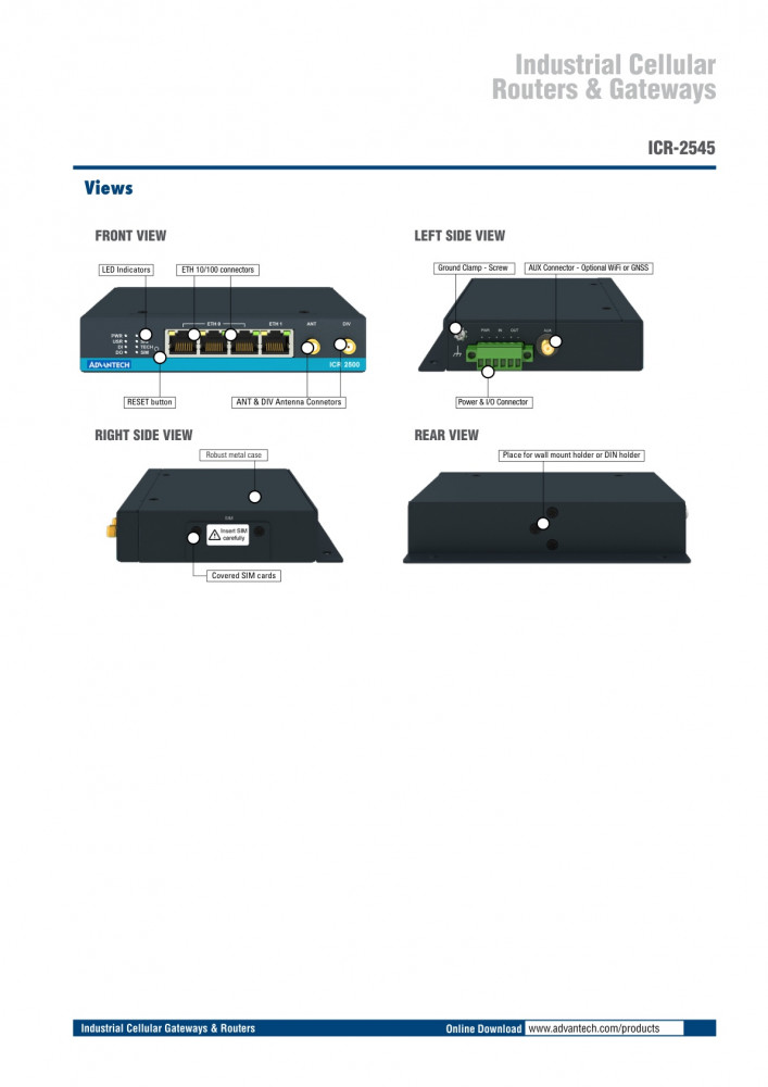 ICR-2545G technical document page 4