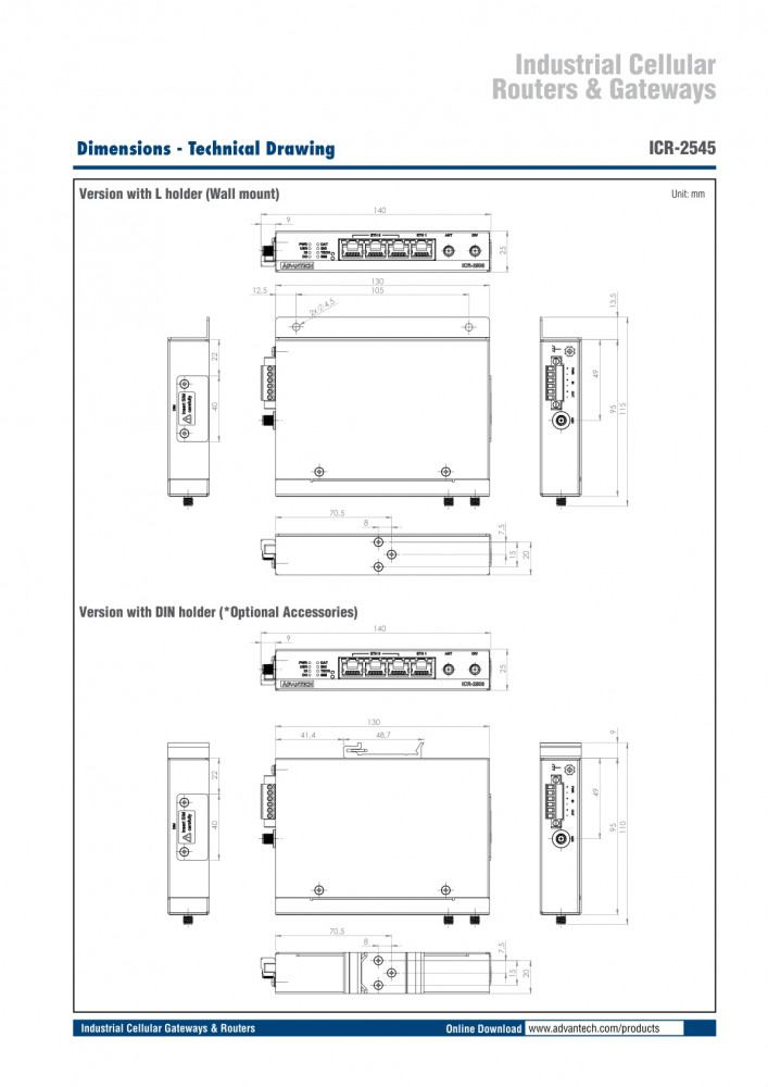 ICR-2545G technical document page 5