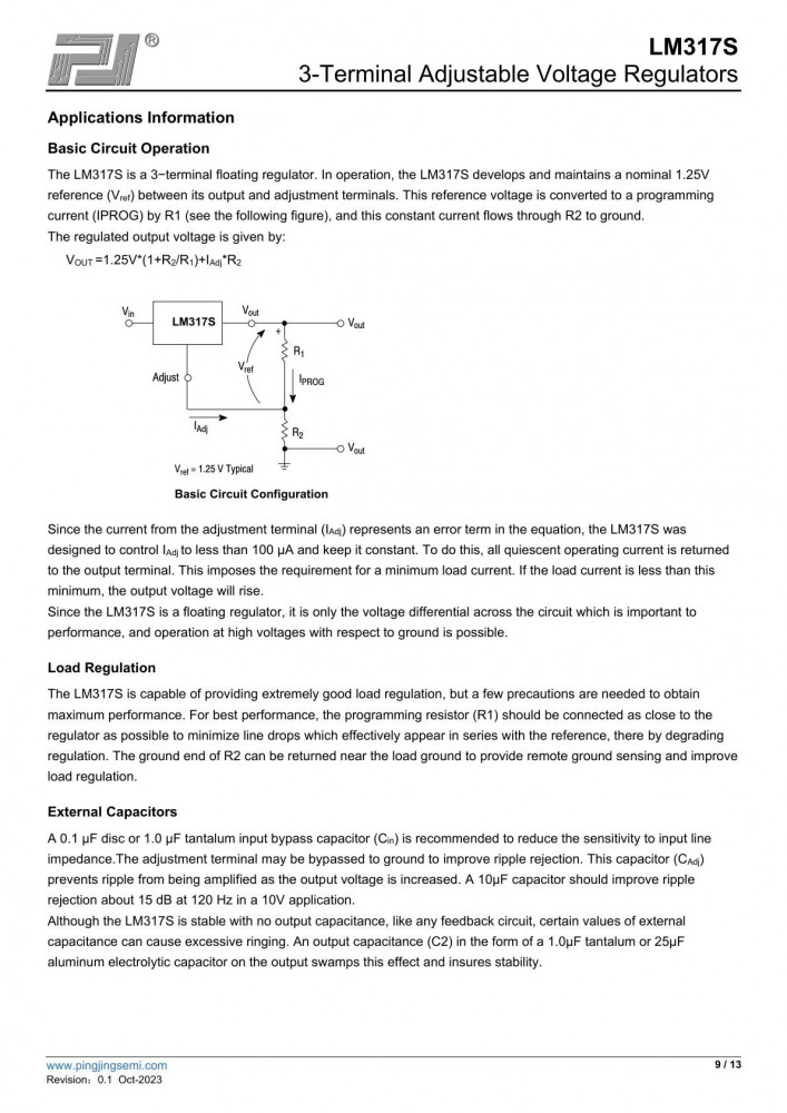 LM317SST datasheet page 9